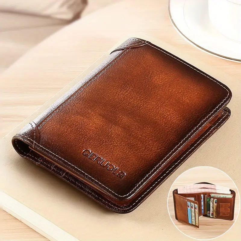 Richard - RFID Slim Bifold Wallet – Clara's Leather